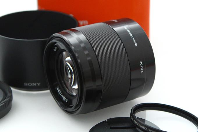 E 50mm F1.8 OSS SEL50F18 (B) ブラック γH1216-2J7 | ソニー | ミラーレスカメラ用│アールイーカメラ
