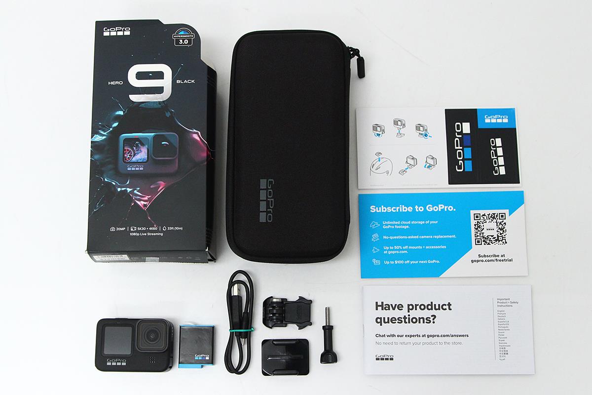 HERO9 BLACK CHDHX-901-FW γH3108-2F4 | GoPro | アクションカメラ│アールイーカメラ