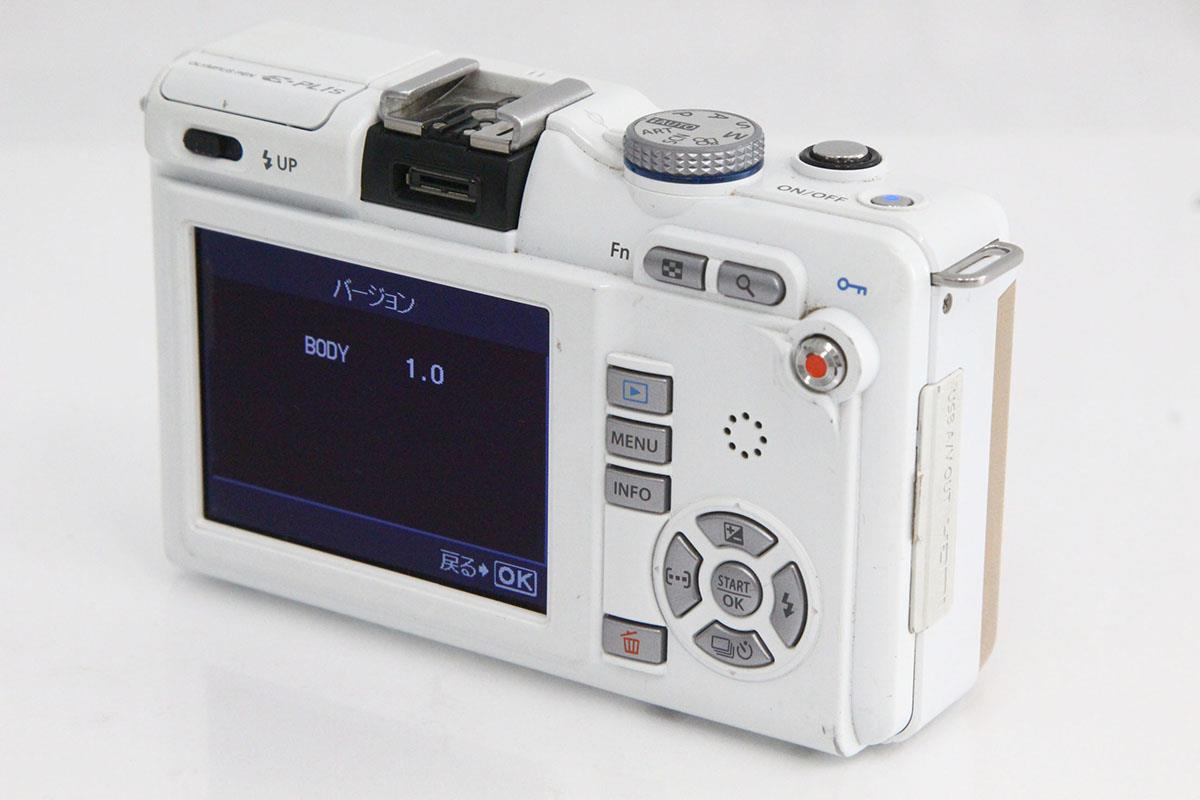 PEN Lite E-PL1s ボディ ホワイト シャッター回数 約13800回以下 レンズ2本付 γA3753-3U4B-ψ | オリンパス ...