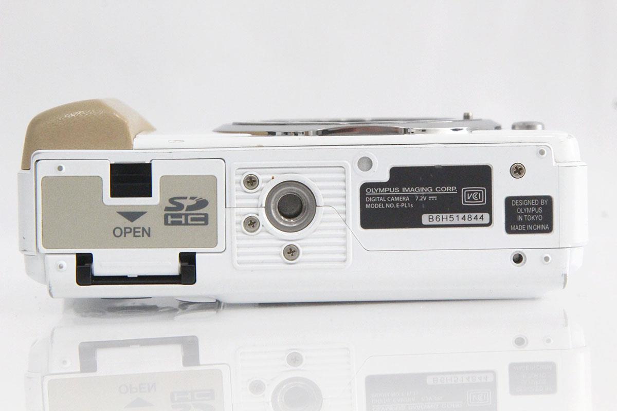 PEN Lite E-PL1s ボディ ホワイト シャッター回数 約13800回以下 レンズ2本付 γA3753-3U4B-ψ | オリンパス ...