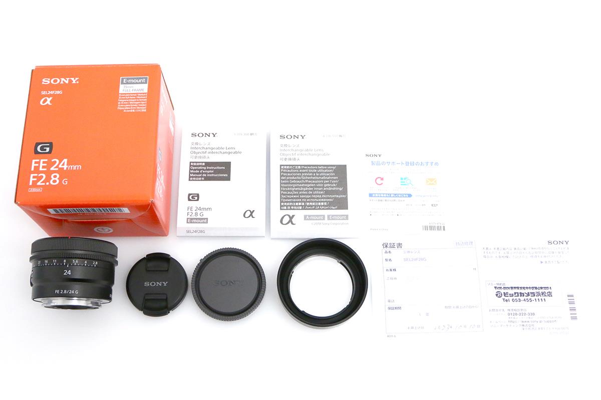 FE 24mm F2.8 G SEL24F28G γH3826-2B3 | ソニー | ミラーレスカメラ用│アールイーカメラ