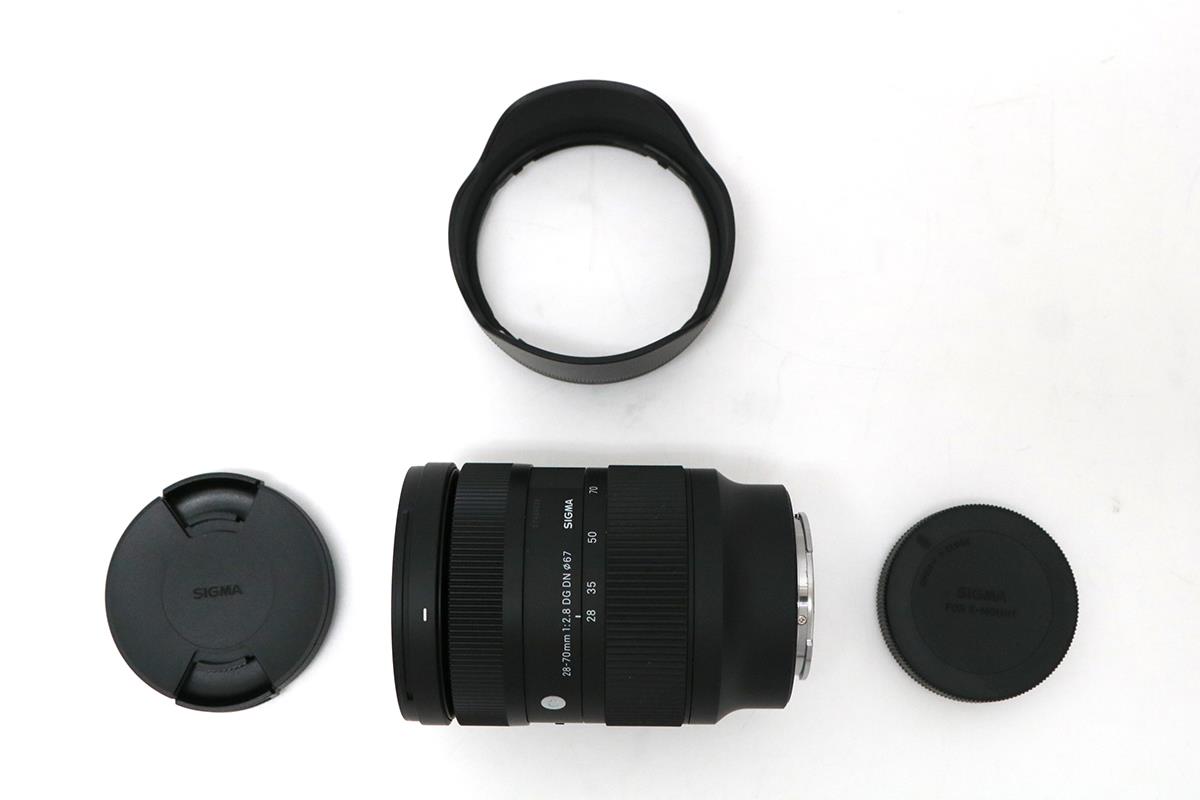 28-70mm F2.8 DG DN ソニーEマウント用 CA01-M2412-3W4 | シグマ | ミラーレスカメラ用│アールイーカメラ