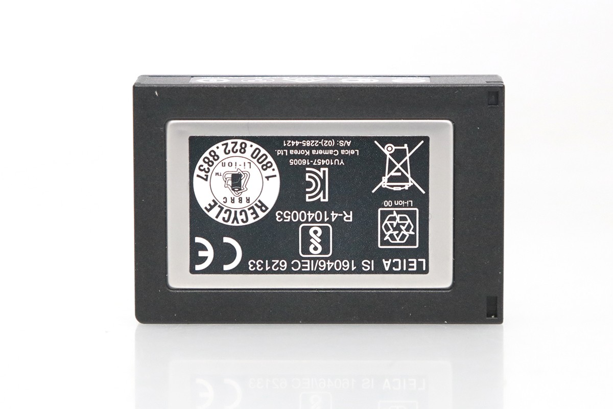 BP-SCL5 リチウムイオンバッテリー 24003 CA01-M3973-2D3 | ライカ | バッテリー・充電器(カメラ用)│アールイーカメラ