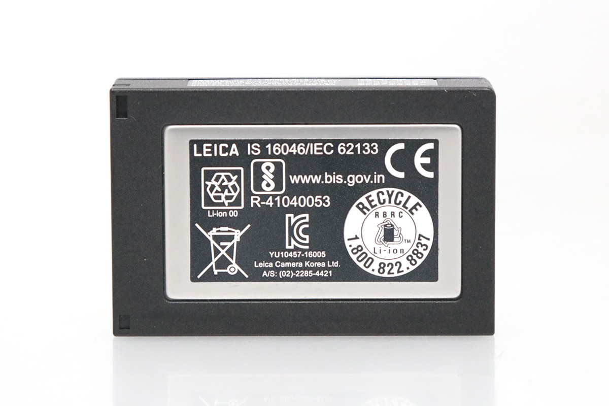 BP-SCL5 リチウムイオンバッテリー 24003 CA01-M3972-2D3 | ライカ | バッテリー・充電器(カメラ用)│アールイーカメラ